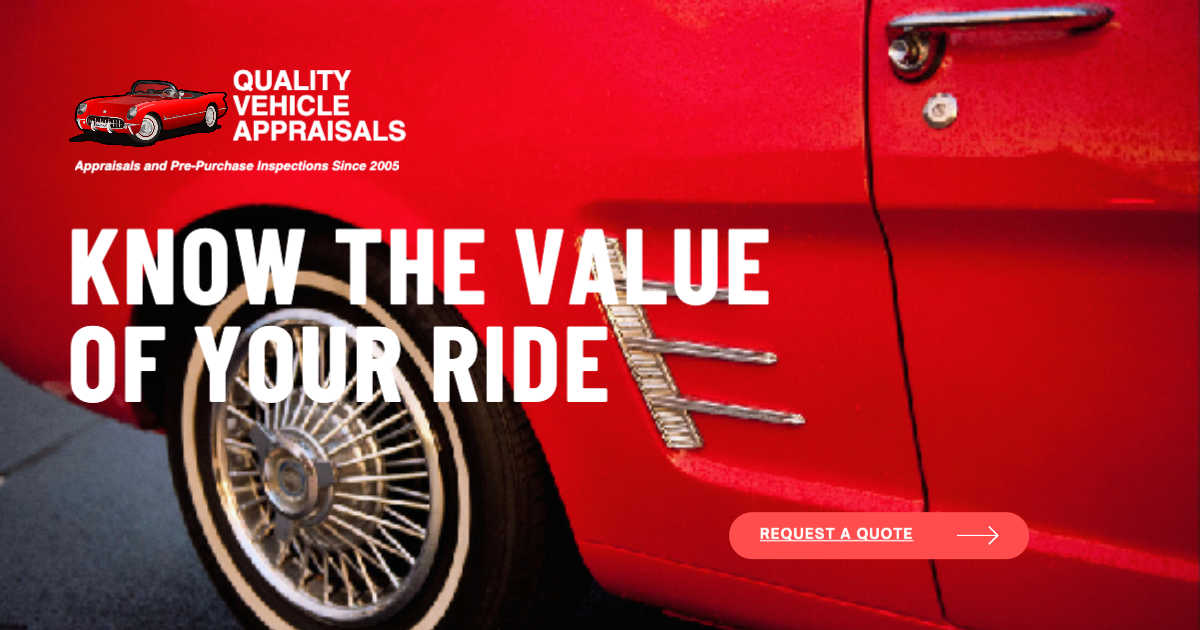 Quality Vehicle Appraisals Website